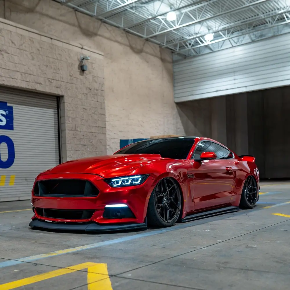 Gloss Metallic Vampire Red Car Vinyl Wrap|Gloss Metallic Vampire Red ...