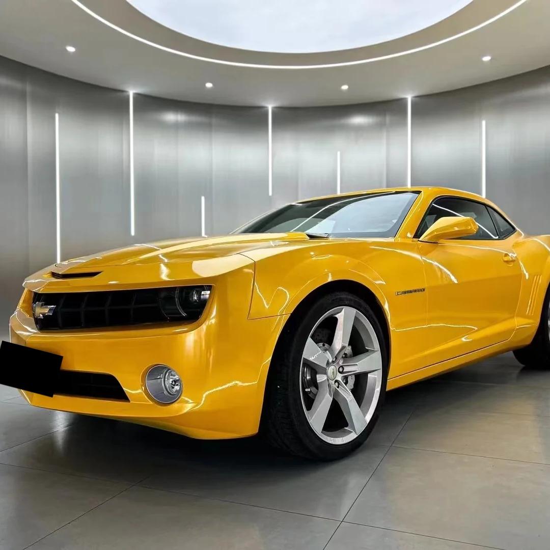 Best Gloss Golden Yellow Car Wrap | Metallic Golden Yellow Vinyl Wraps