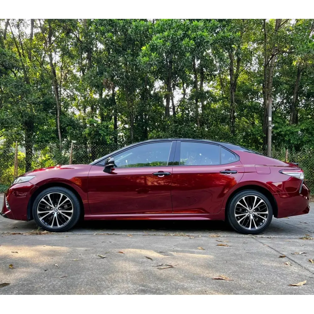 Gloss Dragon Red Car Wrap | Metallic Dragon Red Vinyl Wraps