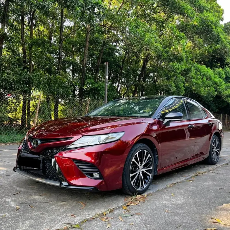 Gloss Dragon Red Car Wrap | Metallic Dragon Red Vinyl Wraps