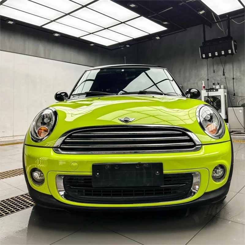 Gloss Chartreuse Yellow Wrap | Chartreuse Yellow Vinyl Wrap