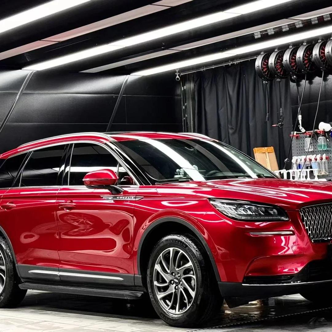 Best Gloss Liquid Ruby Red Car Wrap | Metallic Liquid Ruby Red Vinyl Wraps