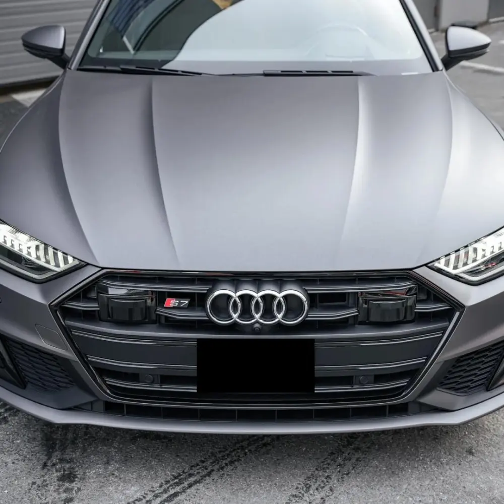 Best Matte Gunmetal Grey Car Wrap | Metallic Satin Gunmetal Grey Vinyl ...