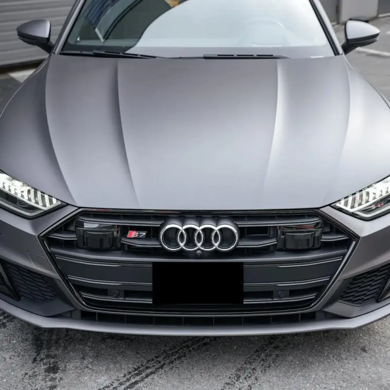 Best Matte Gunmetal Grey Car Wrap | Metallic Satin Gunmetal Grey Vinyl ...