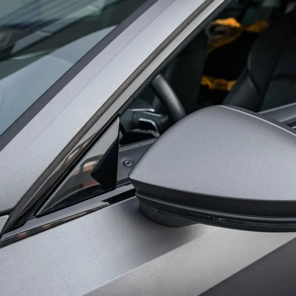Best Matte Gunmetal Grey Car Wrap | Metallic Satin Gunmetal Grey Vinyl ...
