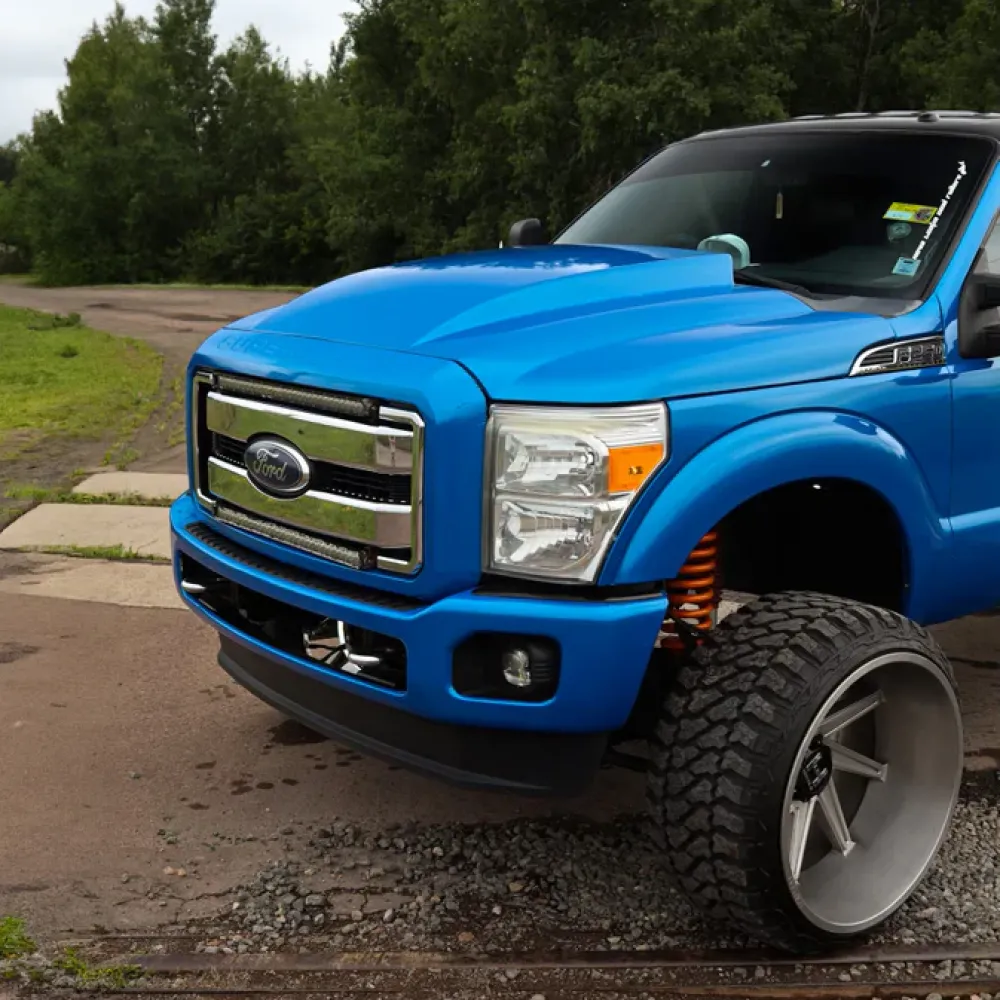 Gloss Jazz Blue Vinyl Wrap | Metallic Jazz Blue Car Wraps - ALUKOVINYL