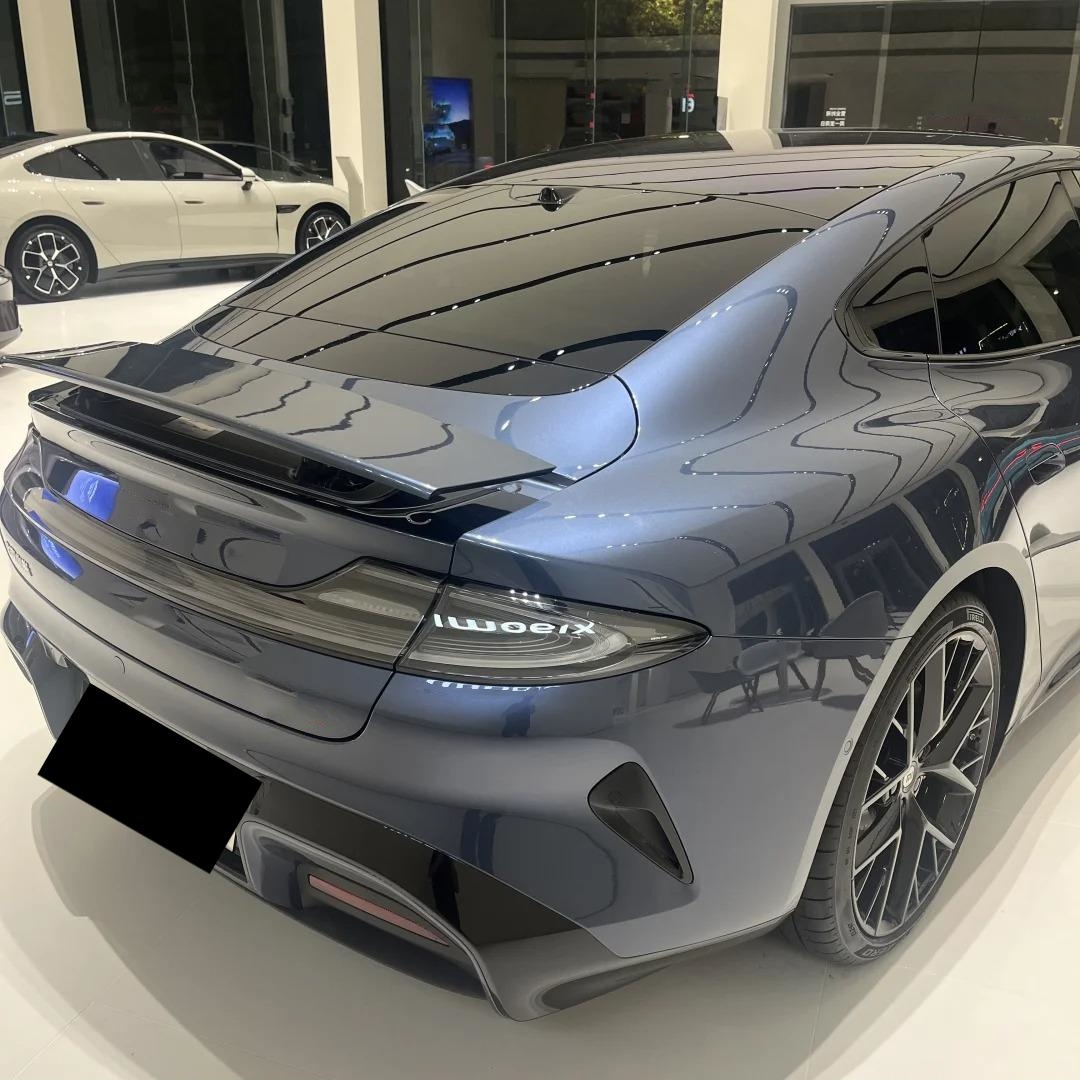 Gloss Grey Blue Car Wrap | Metallic Blue Grey Vinyl Wraps