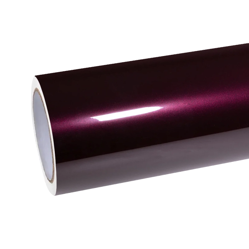 Gloss Plum Purple Car Wrap | Metallic Plum Purple Vinyl Wrap