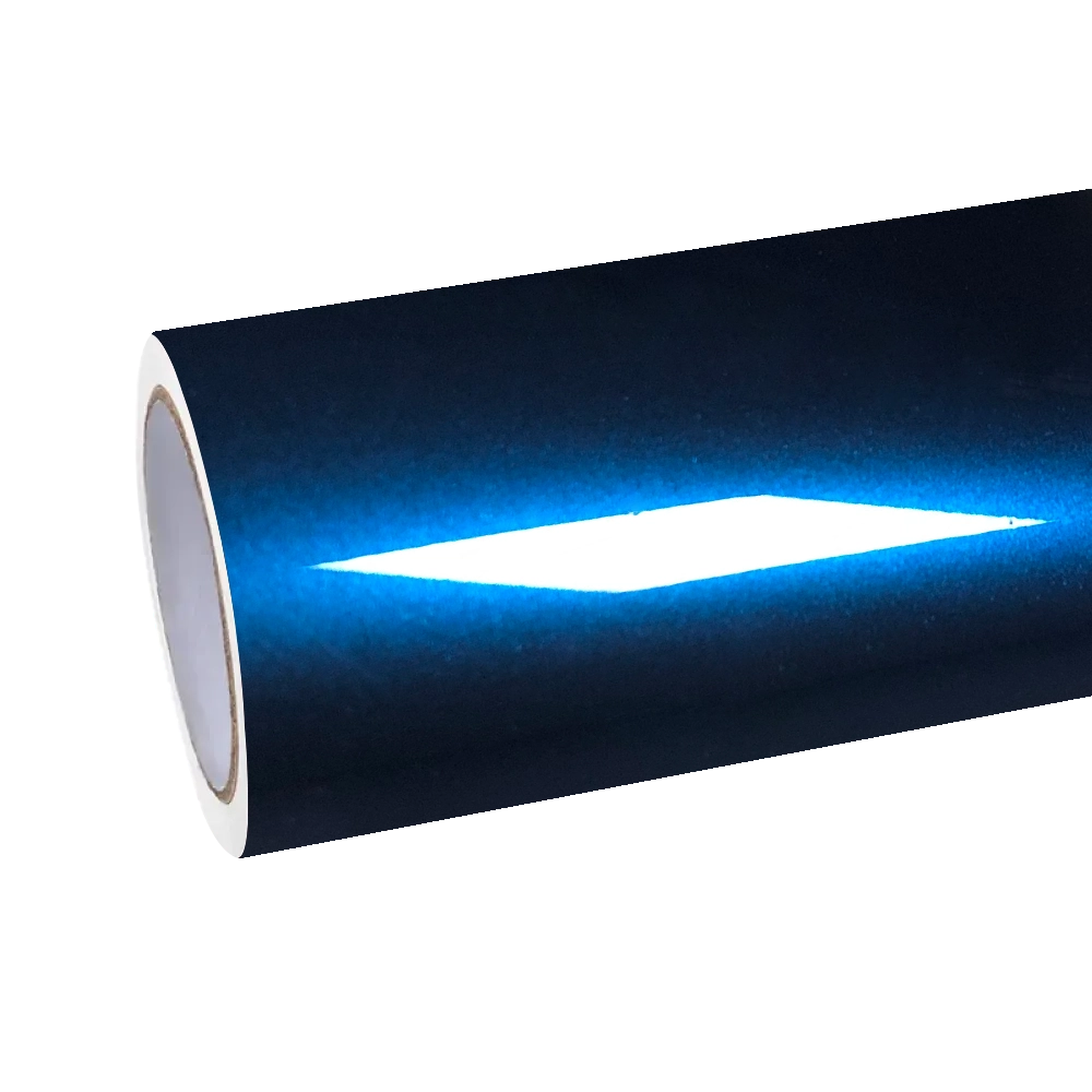 Gloss Indigo Blue Car Wrap | Metallic Indigo Blue Vinyl Wraps - ALUKOVINYL