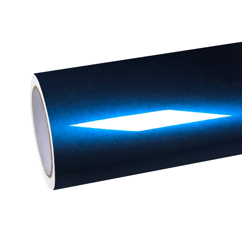 Gloss Indigo Blue Car Wrap | Metallic Indigo Blue Vinyl Wraps - ALUKOVINYL