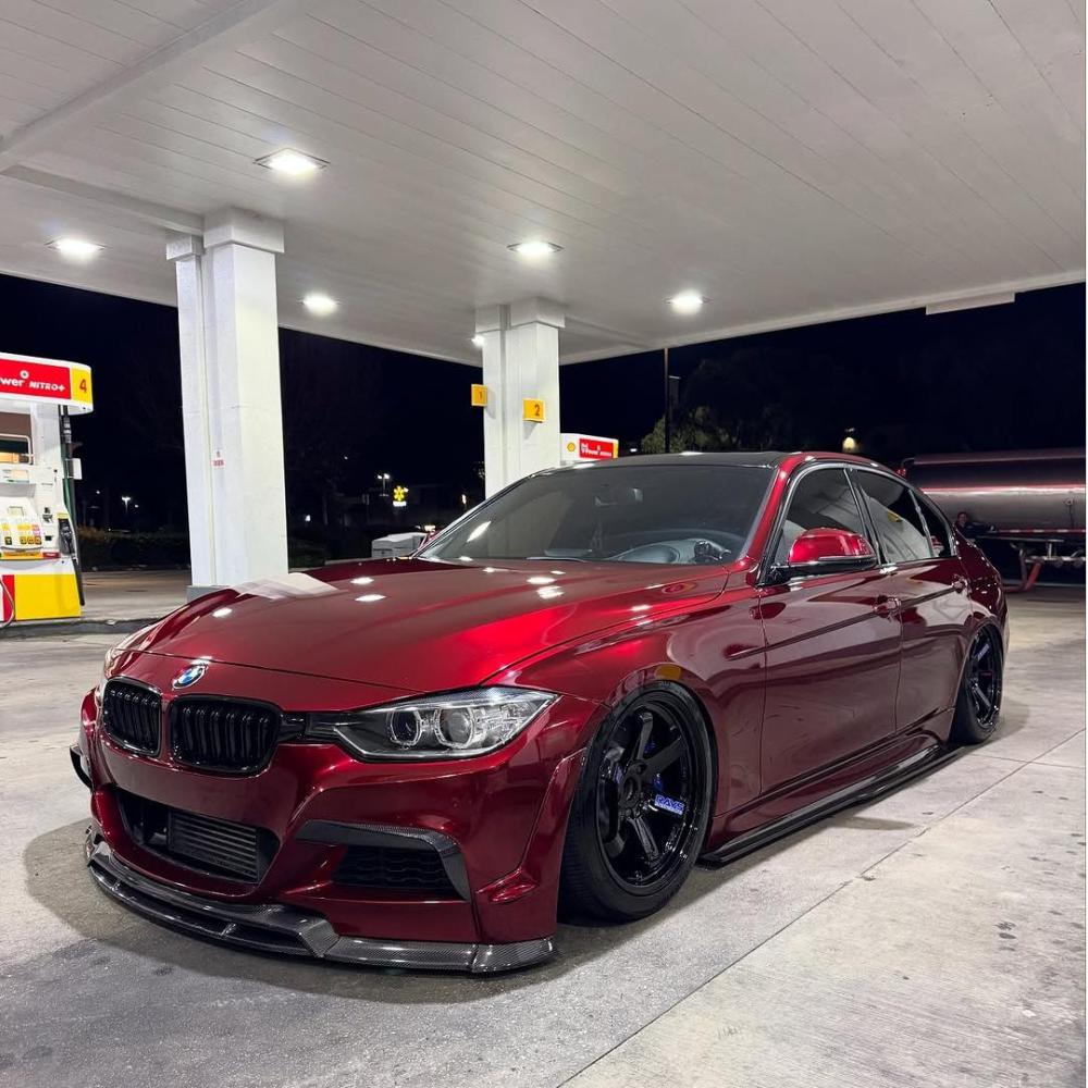 Gloss Dragon Red Car Wrap | Metallic Dragon Red Vinyl Wraps