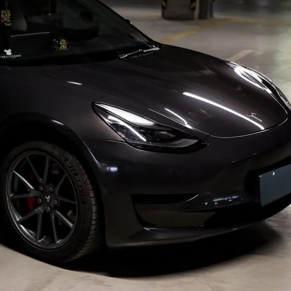 Gloss Graphite Grey Car Wrap | Glitter Graphite Grey Wraps