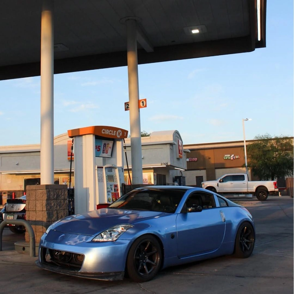 Best Gloss Mist Blue Car Wrap | Metallic Mist Blue Vinyl Wraps - ALUKOVINYL