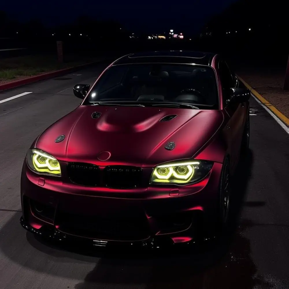 Best Matte Romanee Red Wrap | Romanee Red Vinyl Wraps -ALUKOVINYL