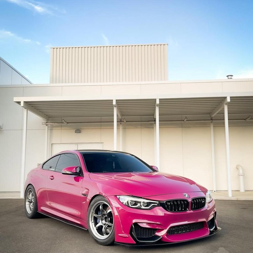 Best Gloss Ruby Star Red Wrap | Ruby Star Vinyl Wraps - ALUKOVINYL