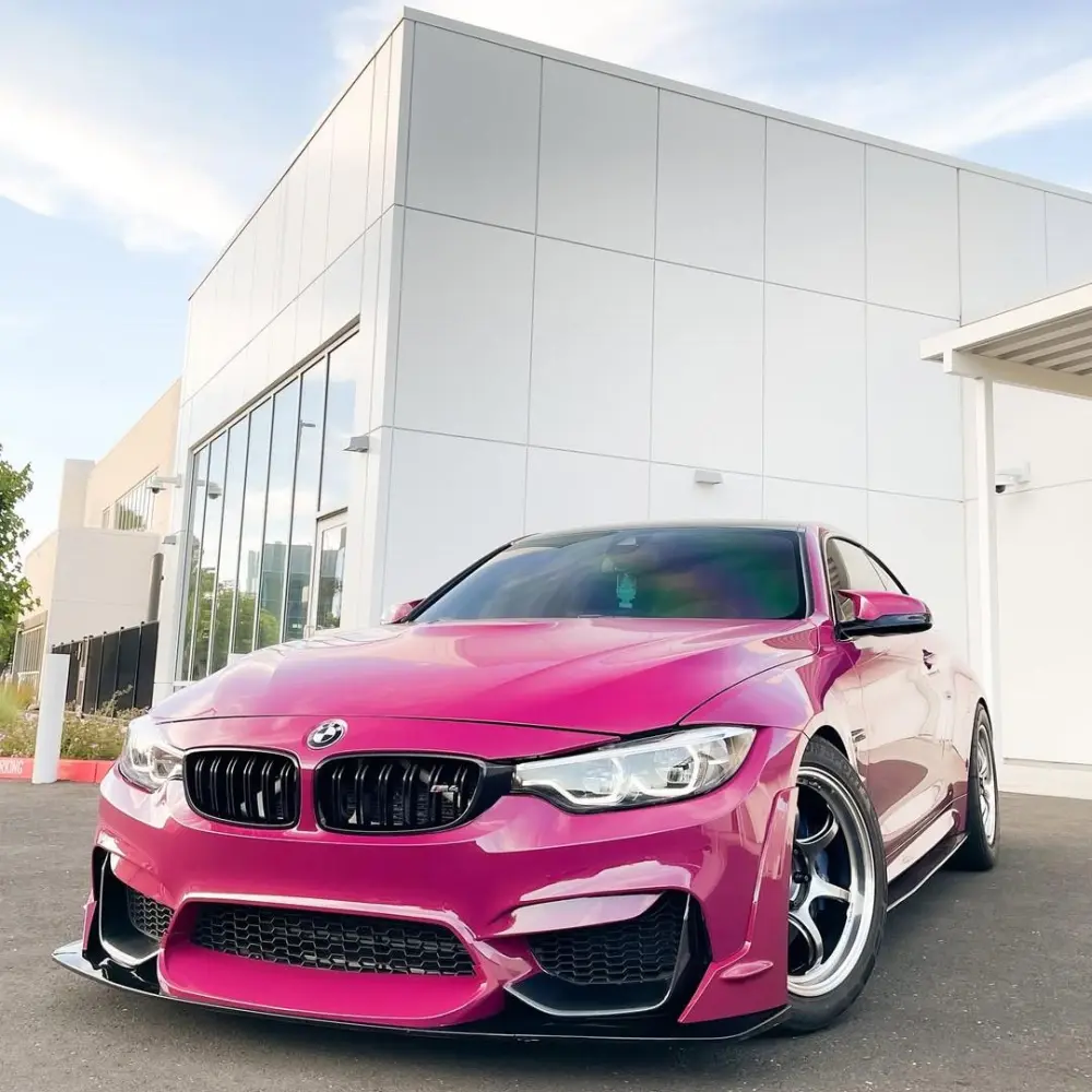Best Gloss Ruby Star Red Wrap | Ruby Star Vinyl Wraps - ALUKOVINYL