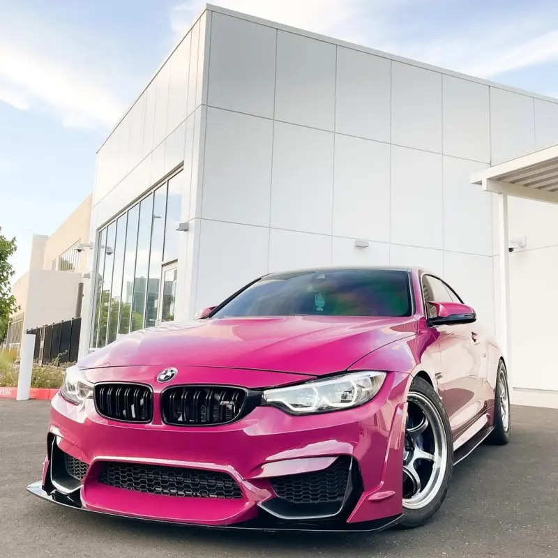 Best Gloss Ruby Star Red Wrap | Ruby Star Vinyl Wraps - ALUKOVINYL