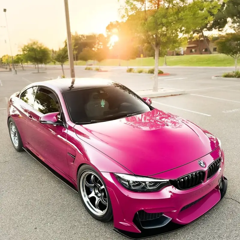 Best Gloss Ruby Star Red Wrap | Ruby Star Vinyl Wraps - ALUKOVINYL