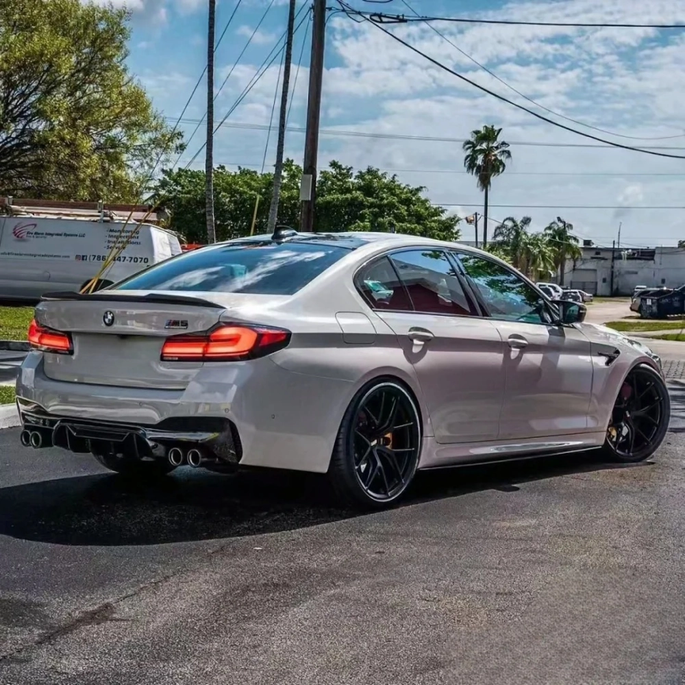Best Gloss Light Grey Wrap | Light Grey Vinyl Wraps - ALUKOVINYL