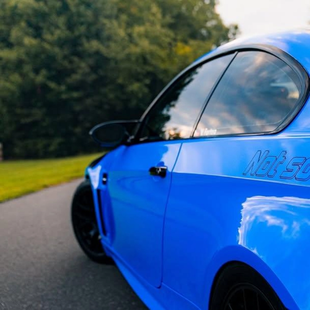 Best Gloss Voodoo Blue Vinyl Wrap| Crystal Doger Blue Wrap