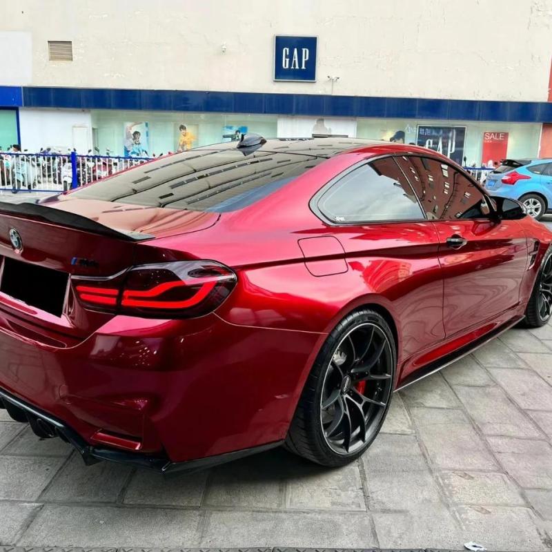 Best Gloss Liquid Ruby Red Car Wrap | Metallic Liquid Ruby Red Vinyl Wraps