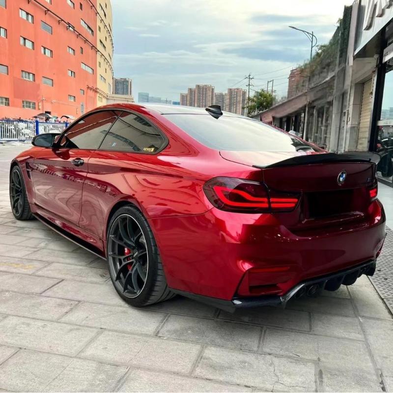 Best Gloss Liquid Ruby Red Car Wrap | Metallic Liquid Ruby Red Vinyl Wraps