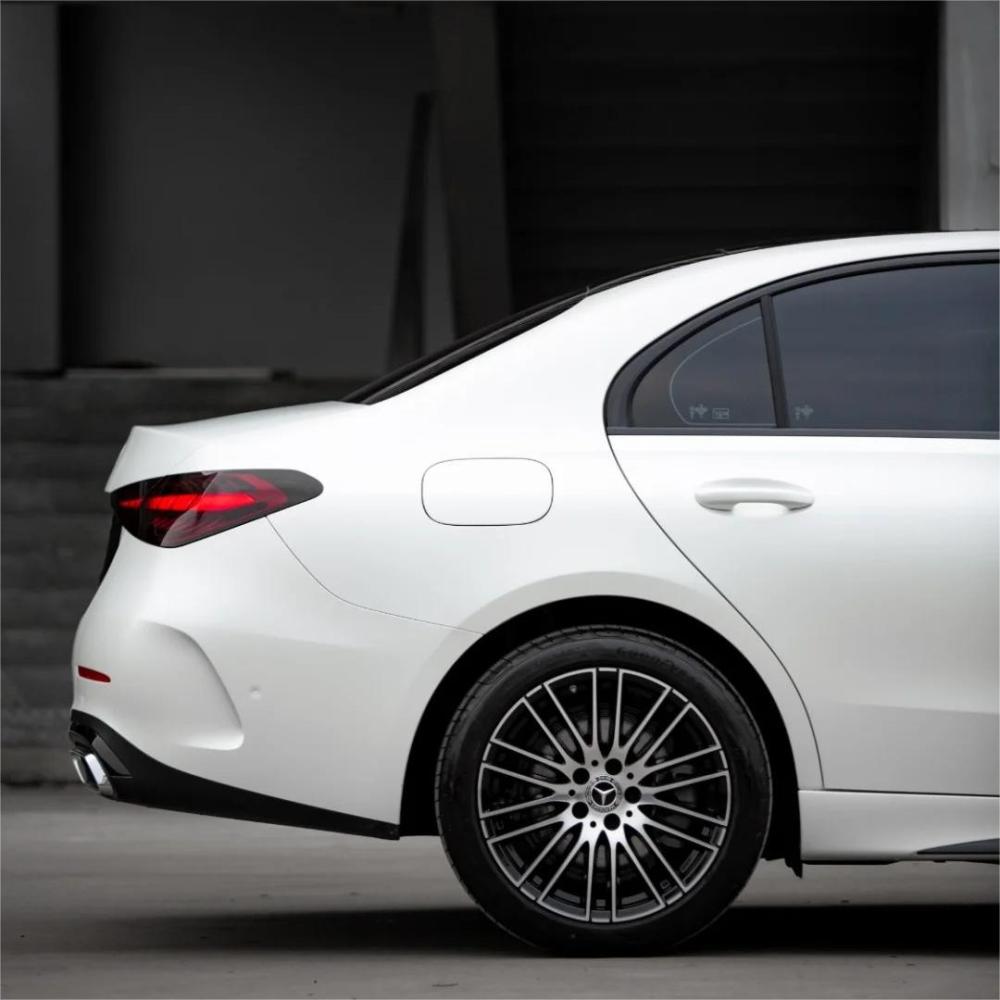Satin Ceramic White Car Wrap | Ceramic White Vinyl Wraps