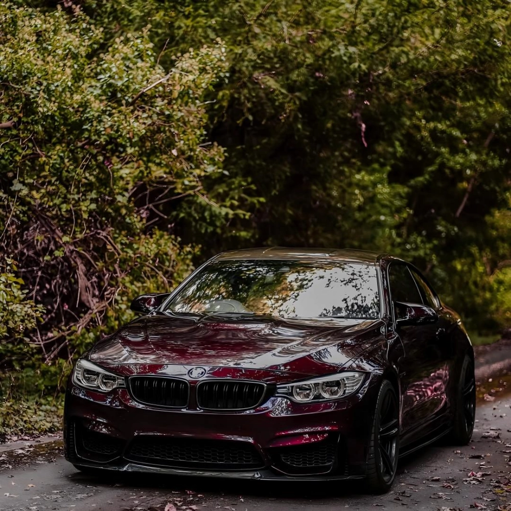 Gloss Plum Purple Car Wrap | Metallic Plum Purple Vinyl Wrap