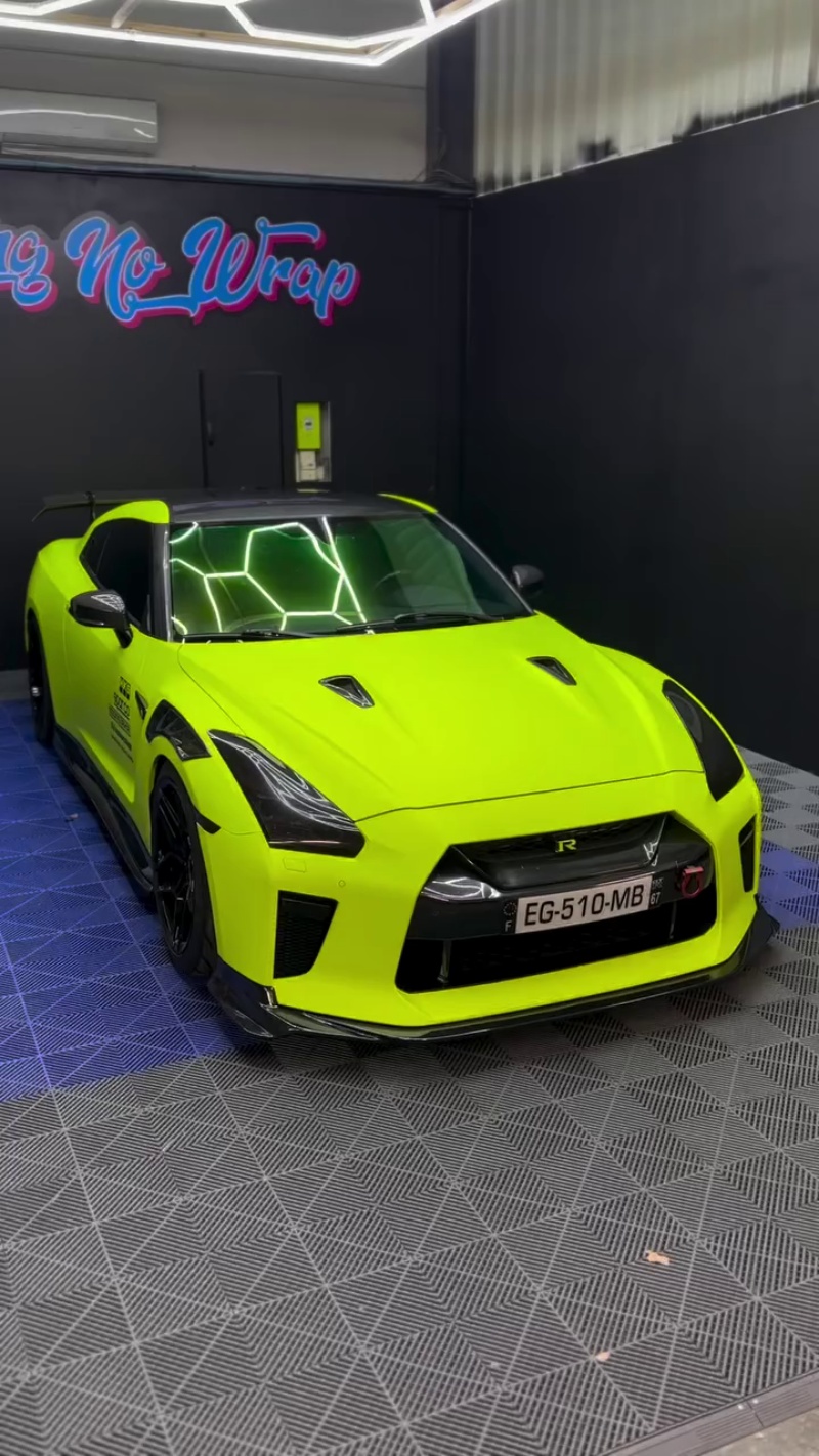 fluorescent vinyl wrap