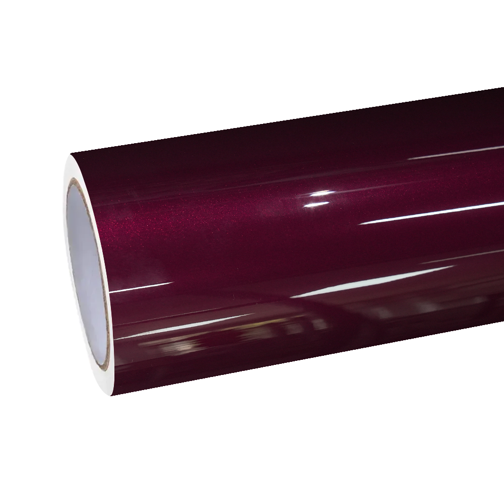 TPU Gloss Glazed Tata Red Colored PPF Paint Protection Film