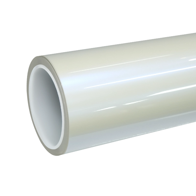 TPU Gloss Metallic Chameleon Blue White Colored PPF Paint Protection Film