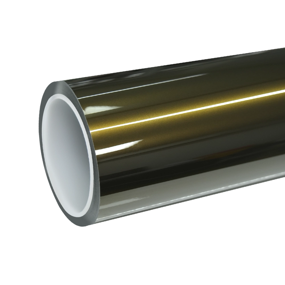 TPU Gloss Metallic Midnight Gold Colored PPF Paint Protection Film