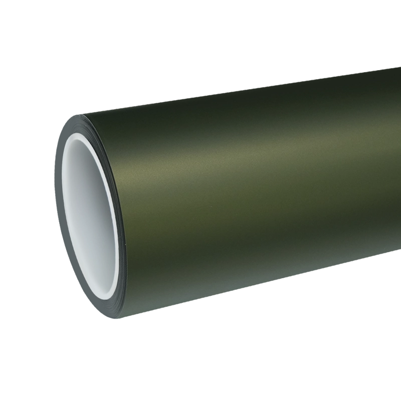 TPU Ultimate Flat Military Green Colored PPF Paint Protection Film