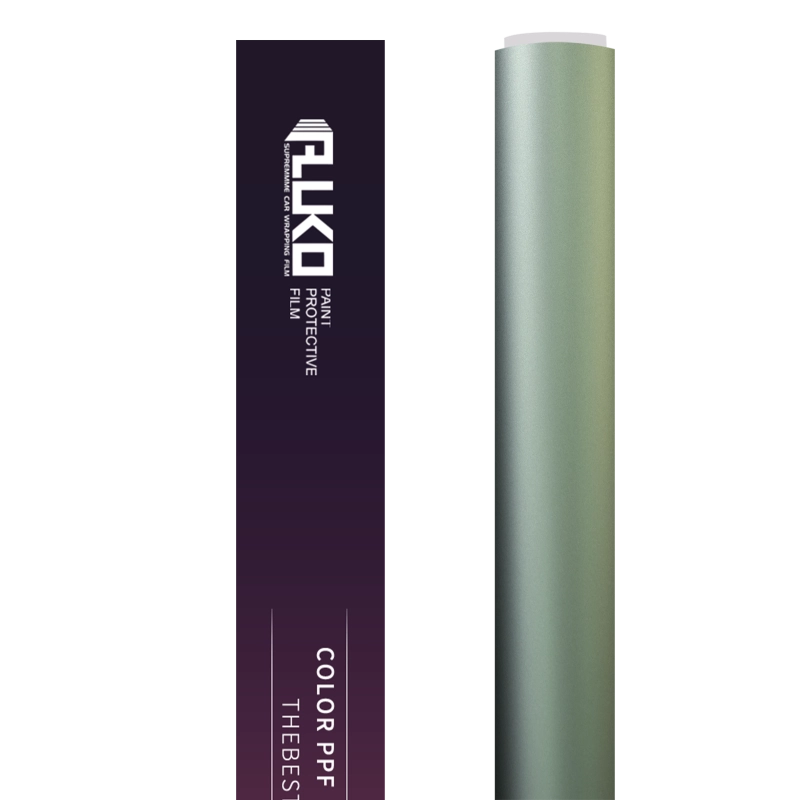 TPU Matte Magic Grey Green Colored PPF Paint Protection Film