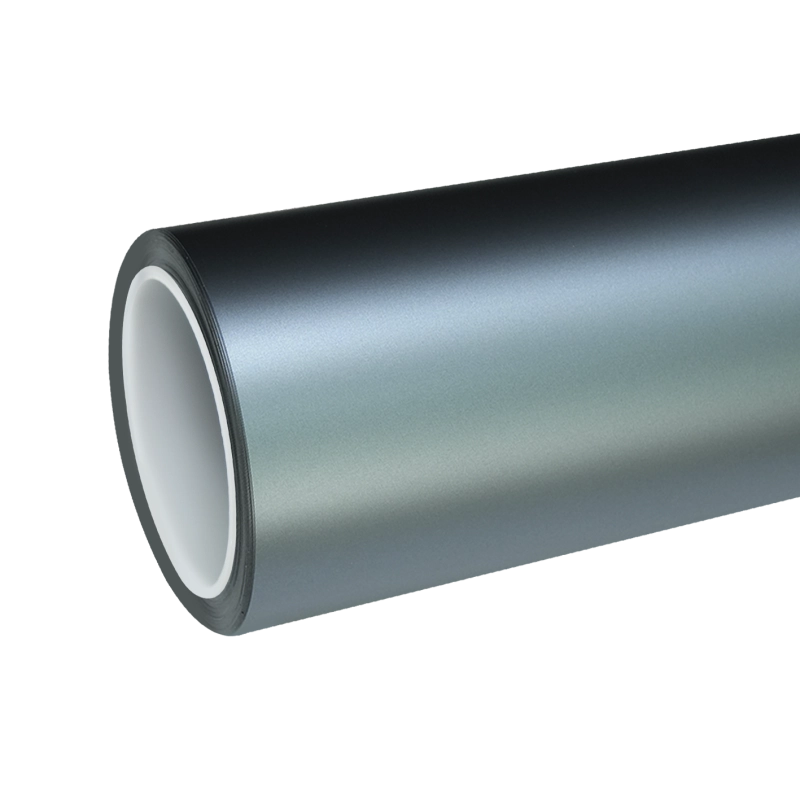 TPU Satin Grey Blue Colored PPF Paint Protection Film