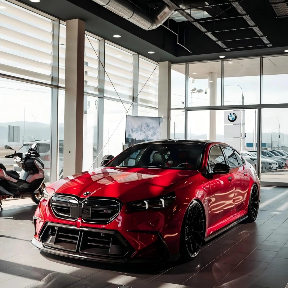 Best Gloss Liquid Ruby Red Car Wrap | Metallic Liquid Ruby Red Vinyl Wraps