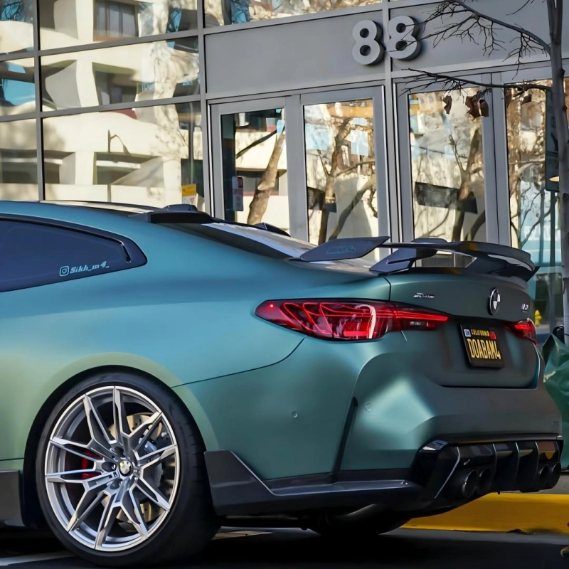 Matte Hunter Green Car Wrap | Metallic Satin Hunter Green Vinyl Wraps ...