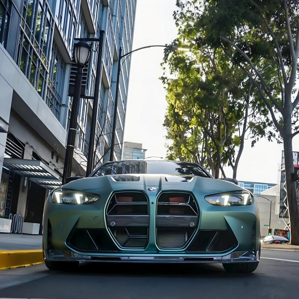 Matte Hunter Green Car Wrap | Metallic Satin Hunter Green Vinyl Wraps ...