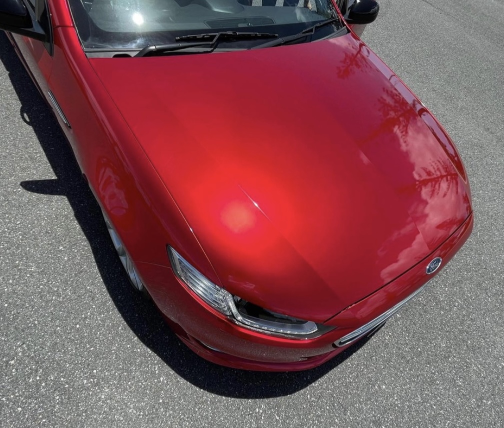 Metallic Vampire Red Vinyl Wrap| Best Gloss Red Car Wraps alukovinyl