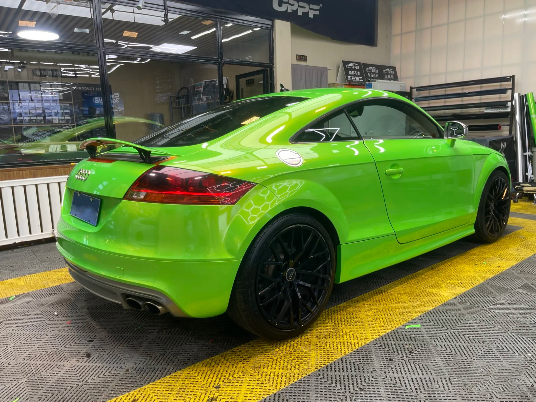 Best Gloss Gold Green Car Wrap | Metallic Gold Green Vinyl Wraps ...