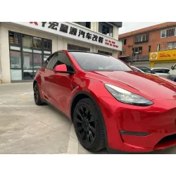Best Gloss Dark Red Vinyl Wrap | Dark Red Metallic Vinyl Wraps