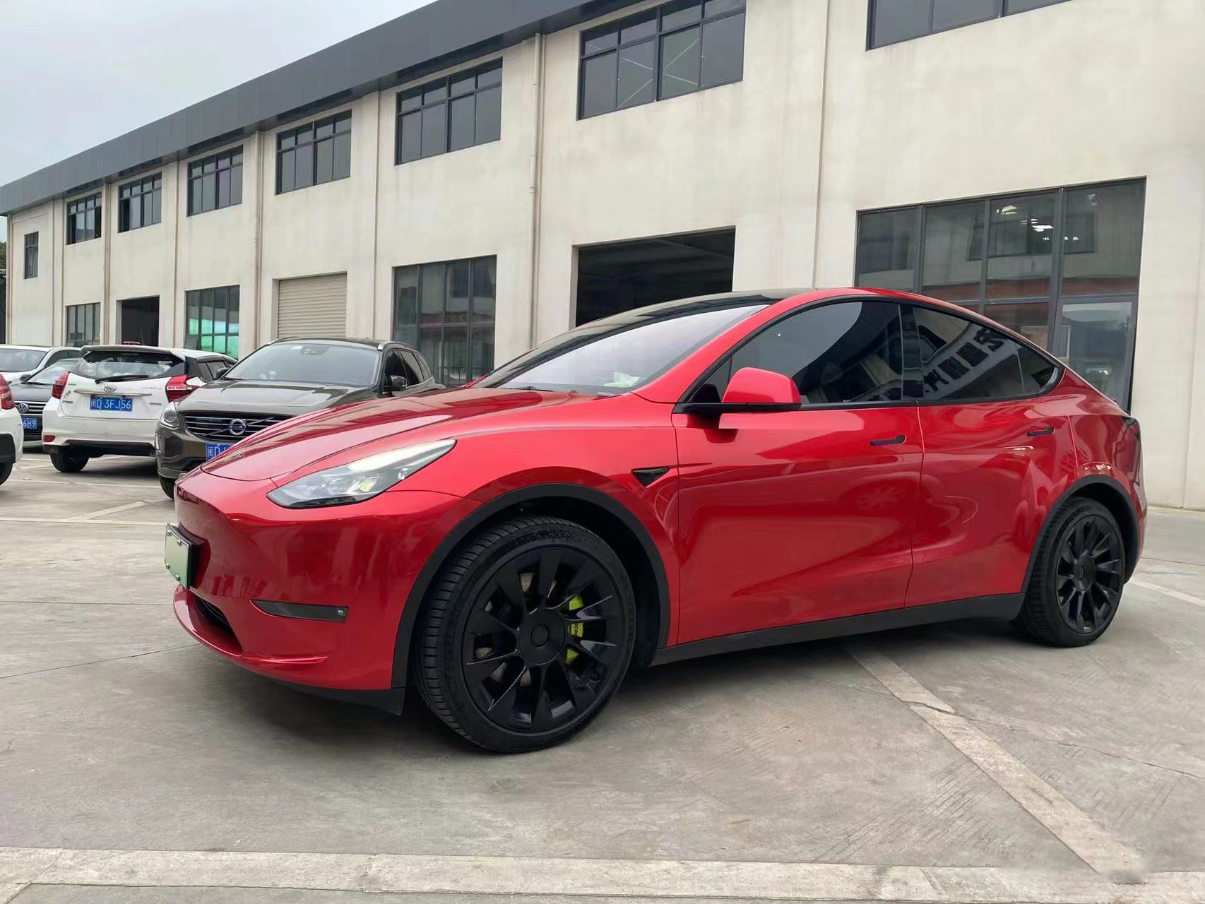 Best Gloss Dark Red Vinyl Wrap | Dark Red Metallic Vinyl Wraps