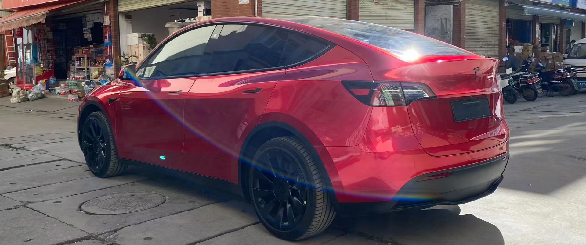 Best Gloss Dark Red Vinyl Wrap | Dark Red Metallic Vinyl Wraps