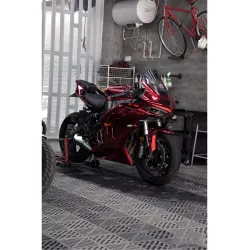 Gloss Chrome Candy Apple Red Wrap | Metallic Candy Apple Red Car Vinyl