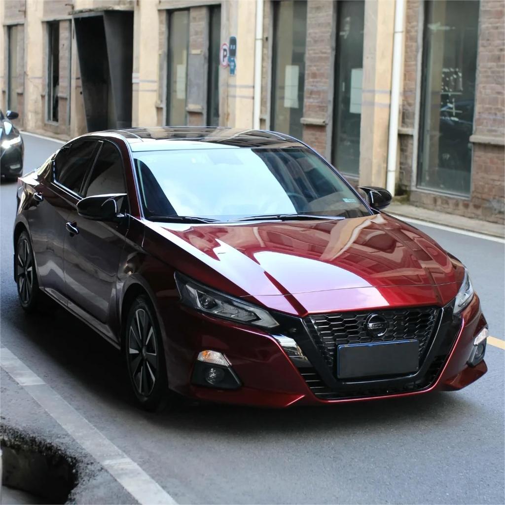 Best Gloss Vampire Red Car Wrap | Metallic Vampire Red Vinyl Wraps