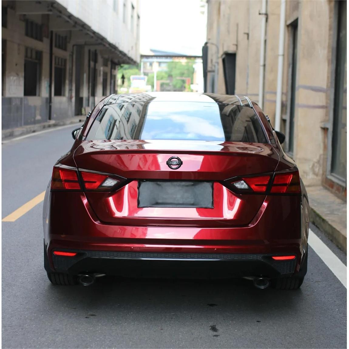 Best Gloss Vampire Red Car Wrap | Metallic Vampire Red Vinyl Wraps