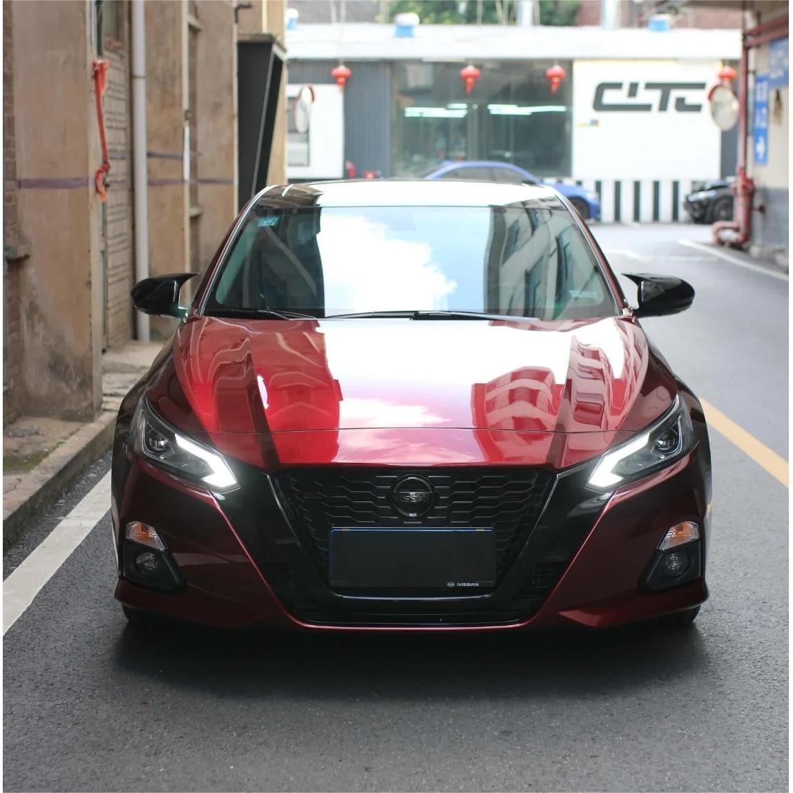 Best Gloss Vampire Red Car Wrap | Metallic Vampire Red Vinyl Wraps