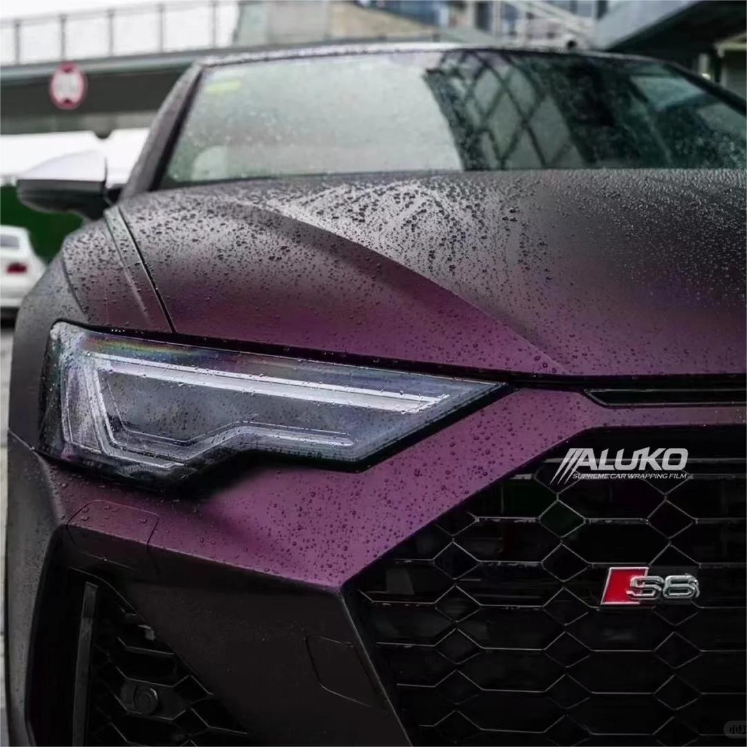 Best Matte Russian Violet Car Wrap | Matte Russian Violet Vinyl Wraps