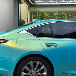 Gloss Chameleon Gold Blue Car Wrap | Metallic Chameleon Gold Blue Vinyl ...