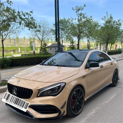 Best Gloss Desert Yellow Vinyl Wrap | Desert Yellow Car Wraps -ALUKOVINYL